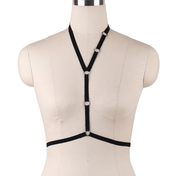 Alluring Goth Harness – Skull Quest
